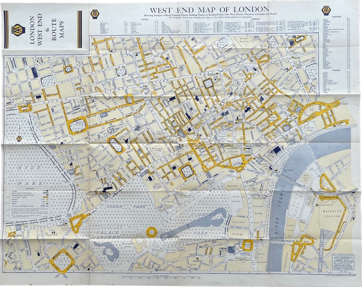 London West End & Route Maps.