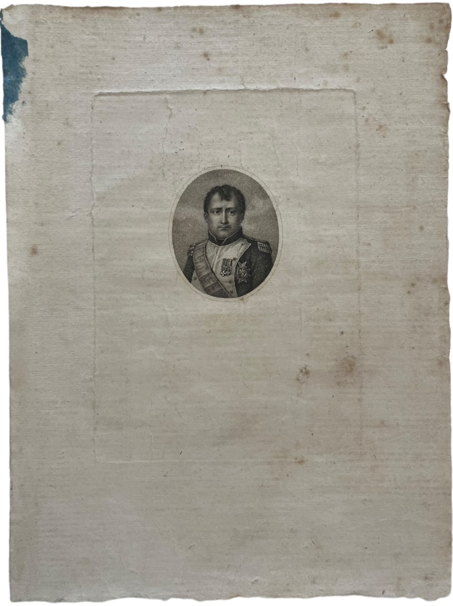 Napoleon as Colonel of the Guards. [portrait]