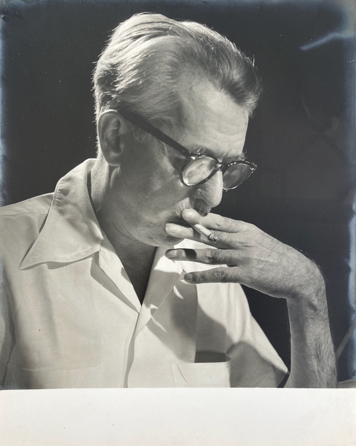 JAMES THURBER. American Writer and Humorist. 1894 - 1961. Photographed ...