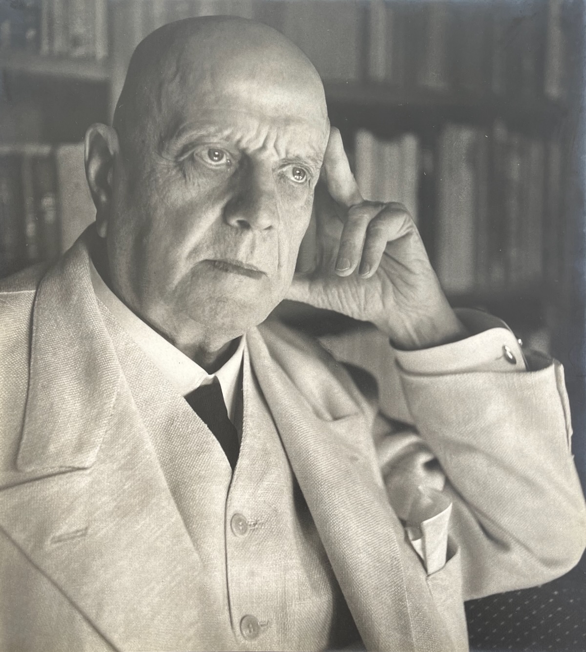 VII. Finnish Composer. 1865 - 1957. Photographed by DOUGLAS GLASS.